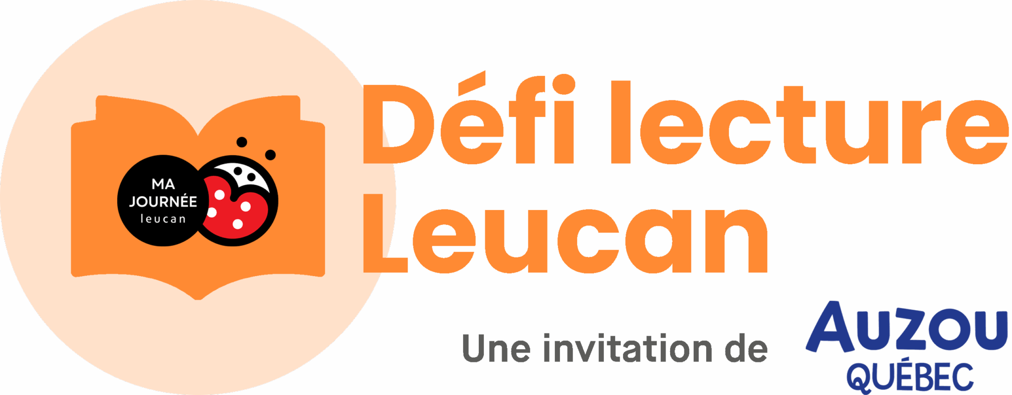 Le Défi lecture Leucan, une invitation de Auzou Québec - Ma Journée Leucan